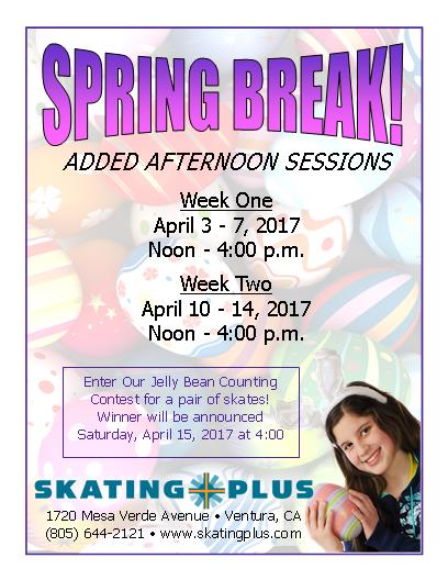Spring Break Skating Begins « Skating Plus